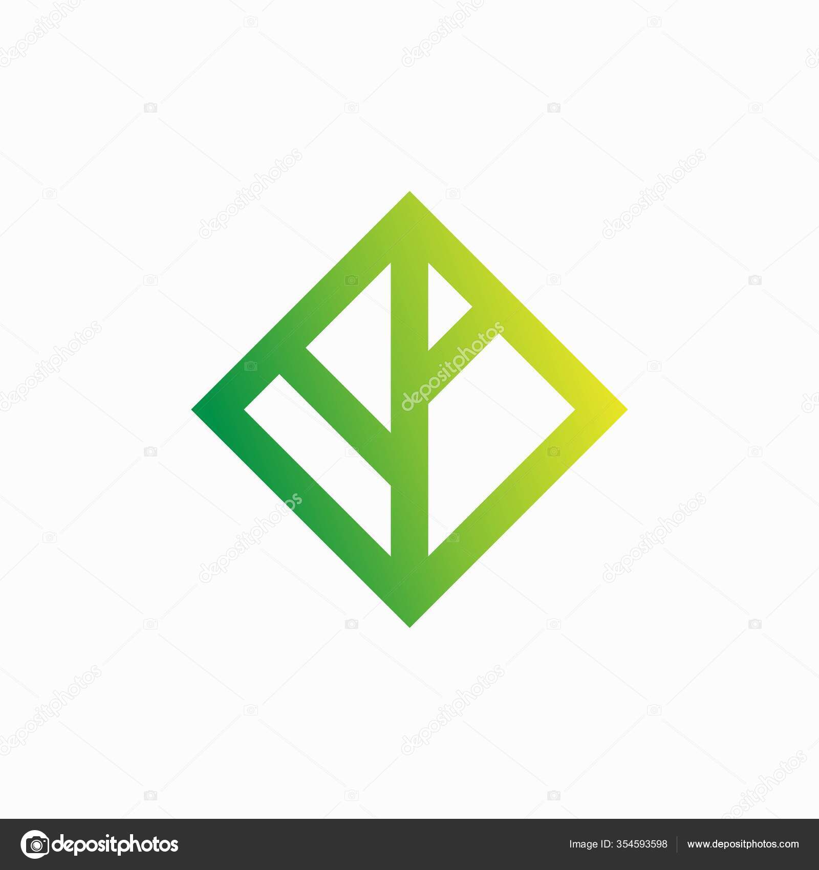 Geometric Leaf Logo