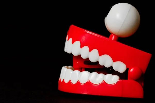 Chattering teeth toy from the front Stock Photo by ©Philm04 164028096