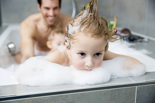 Father son bath Stock Photos, Royalty Free Father son bath Images ...
