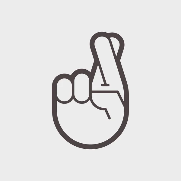 100,000 Fingers crossed Vector Images | Depositphotos