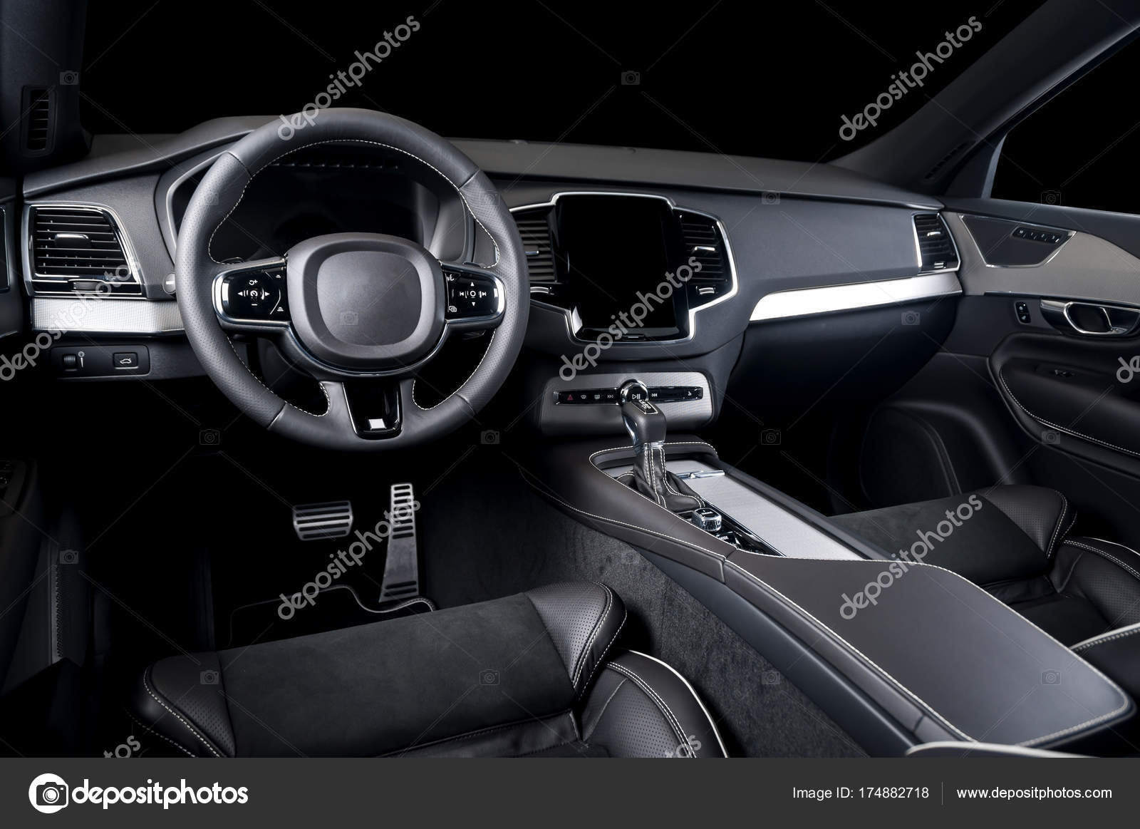 Modern sport car interior — Stock Photo © gargantiopa1 #174882718