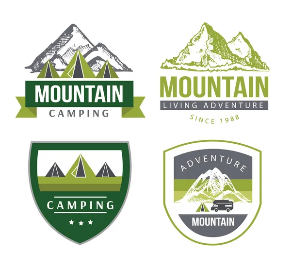 Camping and outdoor activity logo for tourism organizations, outdoor ...