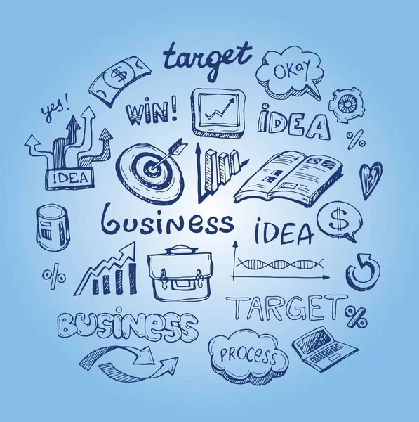 Manager cartoon character. Concept of teamwork analyzing project on ...