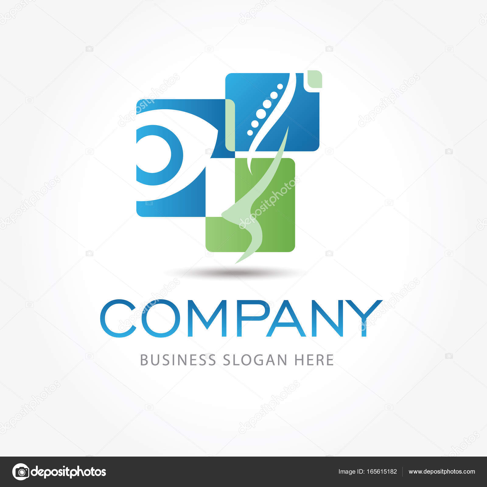 Corporate identity. Design elements. Abstract Vector Logo Design ...
