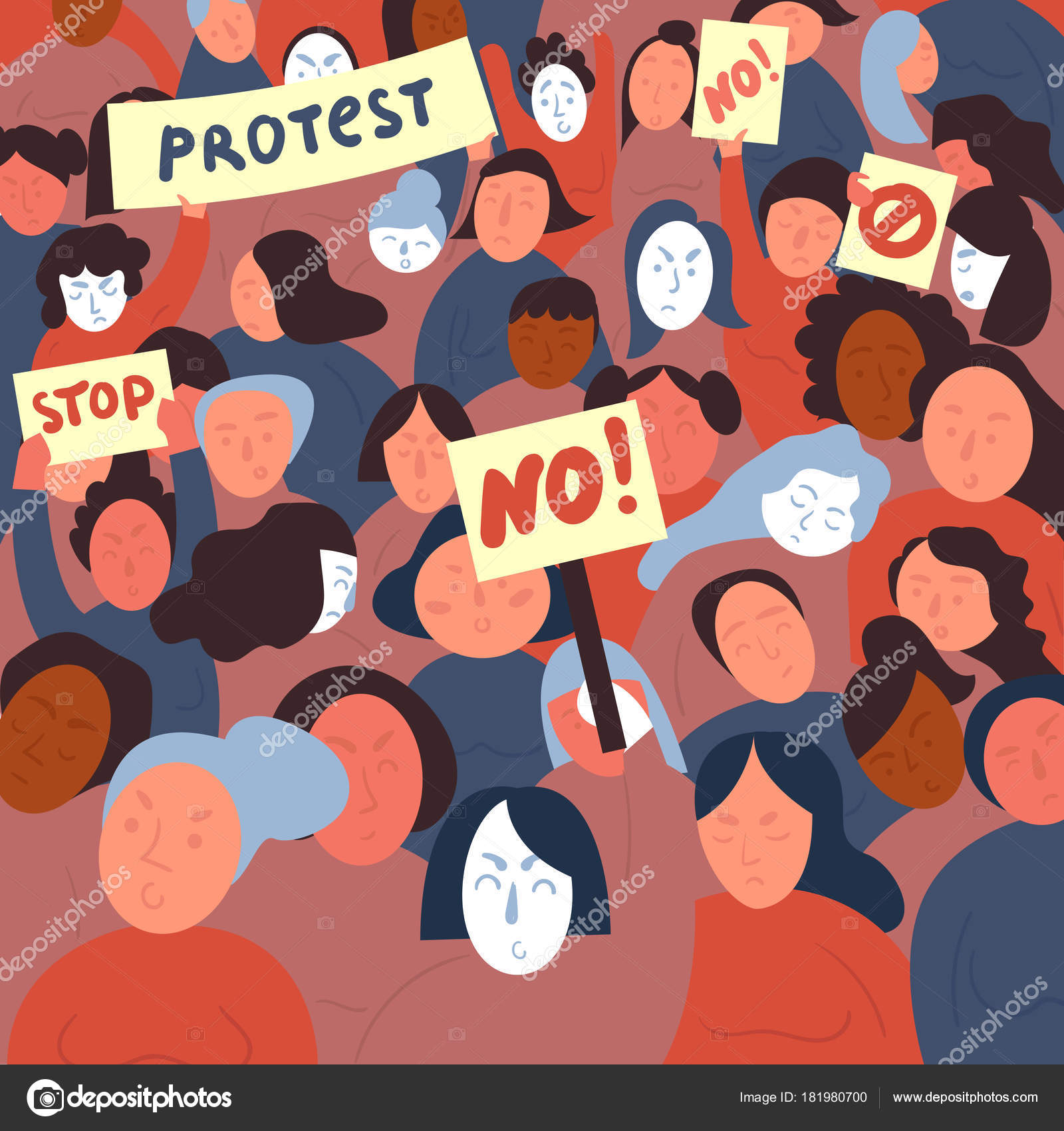 Women Protest Clipart