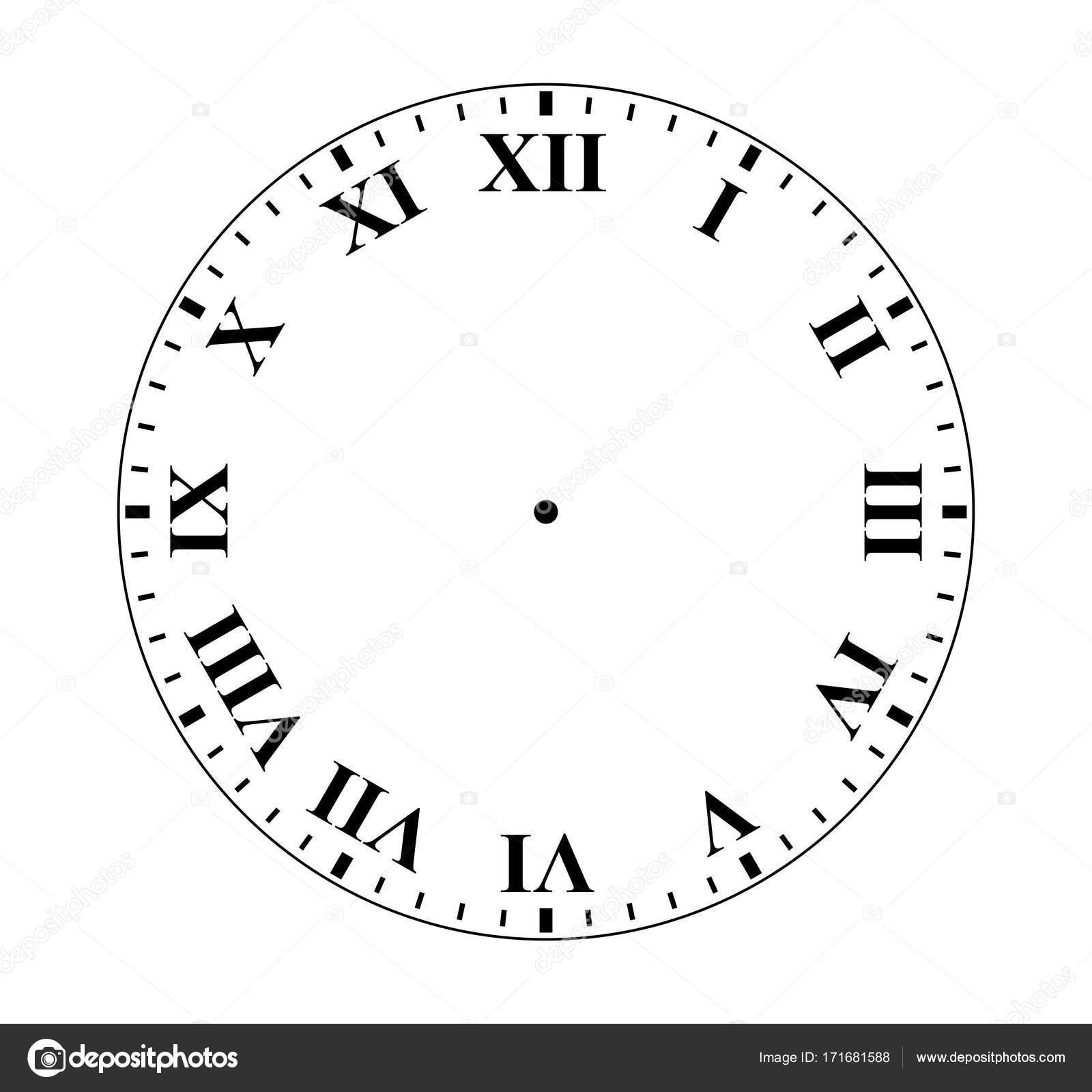 Roman Numeral Clock Stock Vector Image by ©eyematrix #171681588 Roman Numeral Clock Stock Vector Image by ©eyematrix #171681588