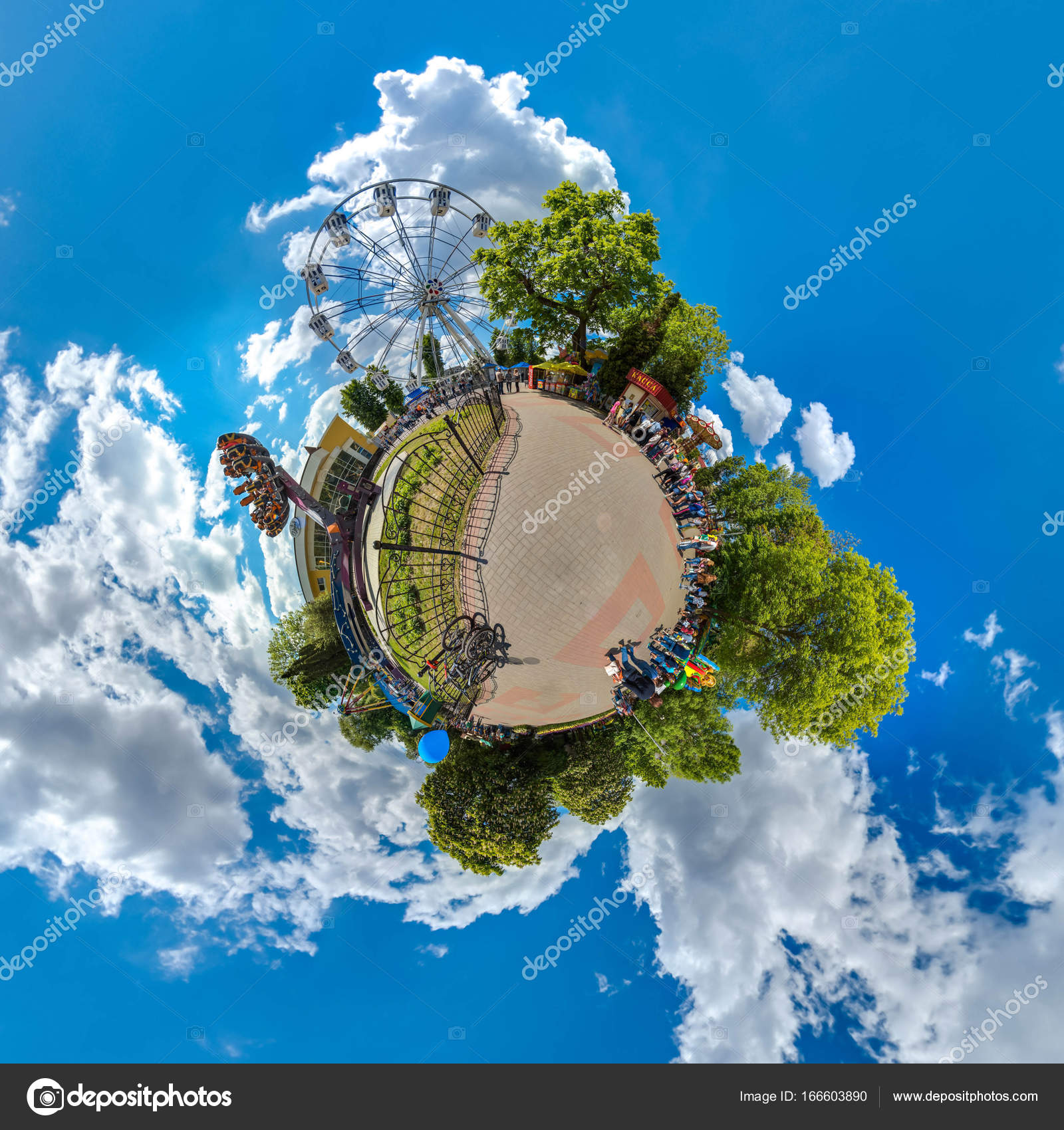 Tiny Planet Earth