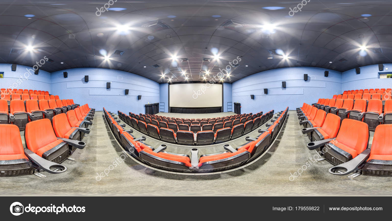 3D spherical panorama with 360 viewing angle. Ready for virtual reality ...