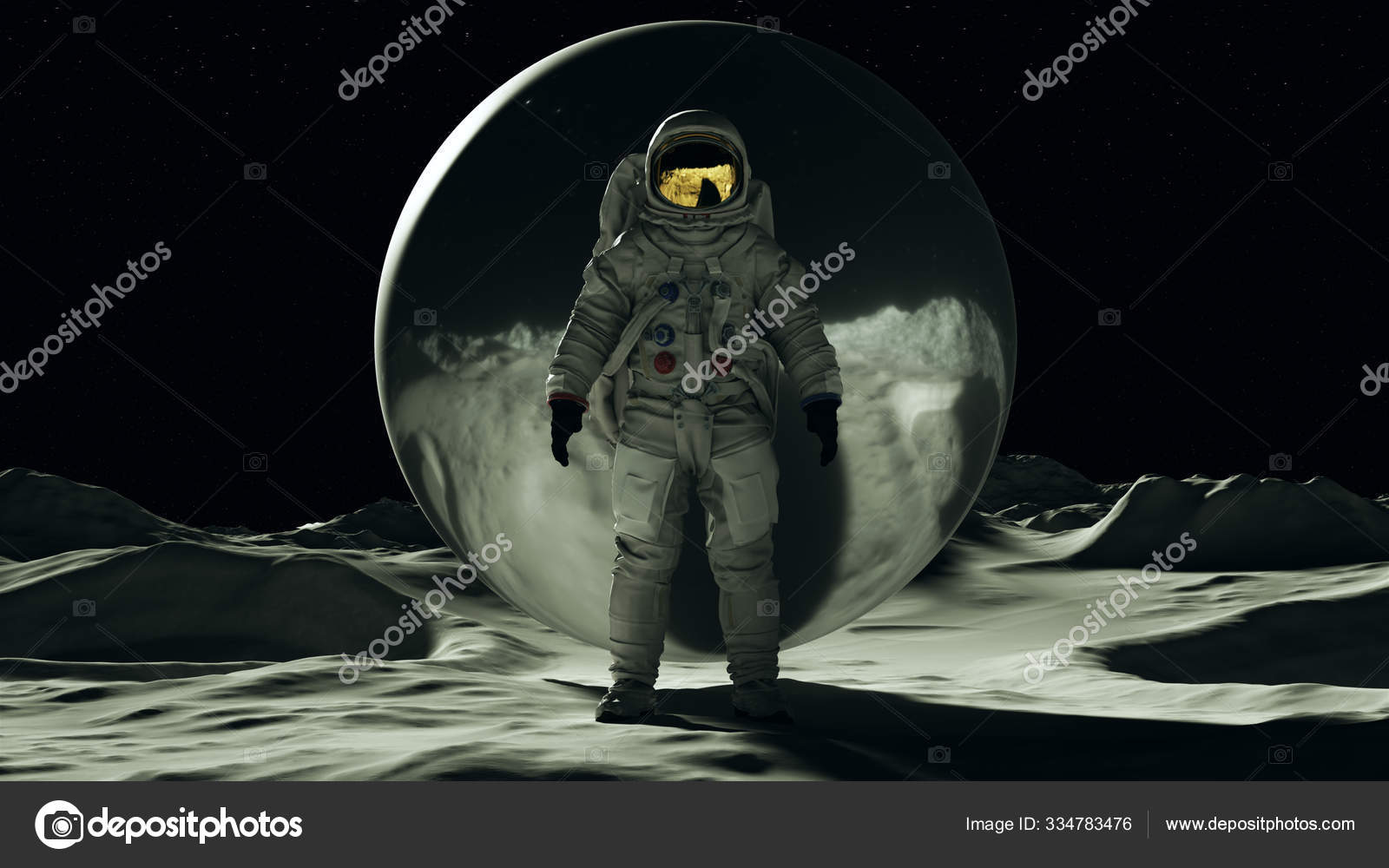 Gold Astronaut Suit