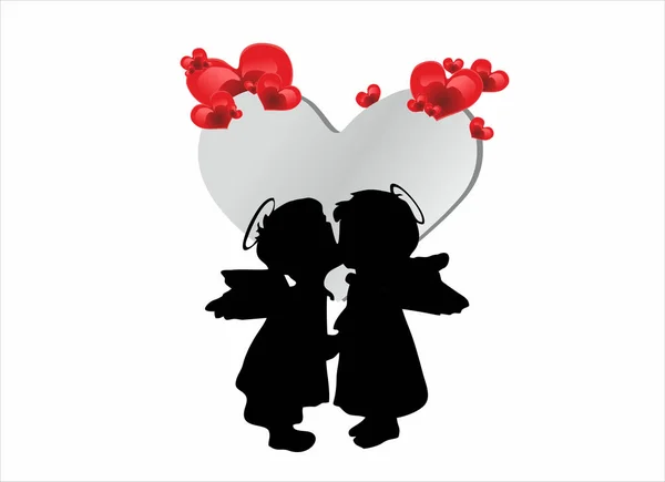 ᐈ Flying kiss girl drawing stock vectors, Royalty Free flying kiss ...