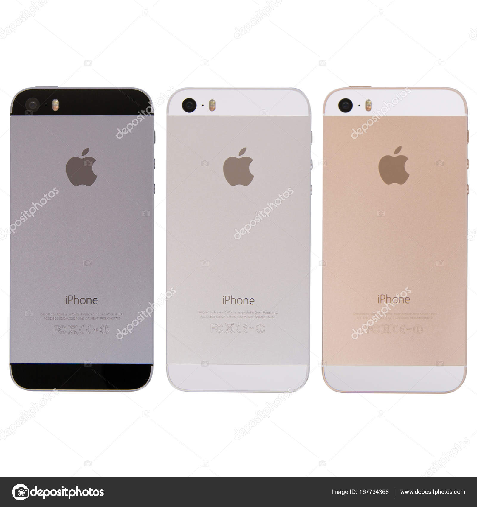 Iphone 5s Gold Front And Back View