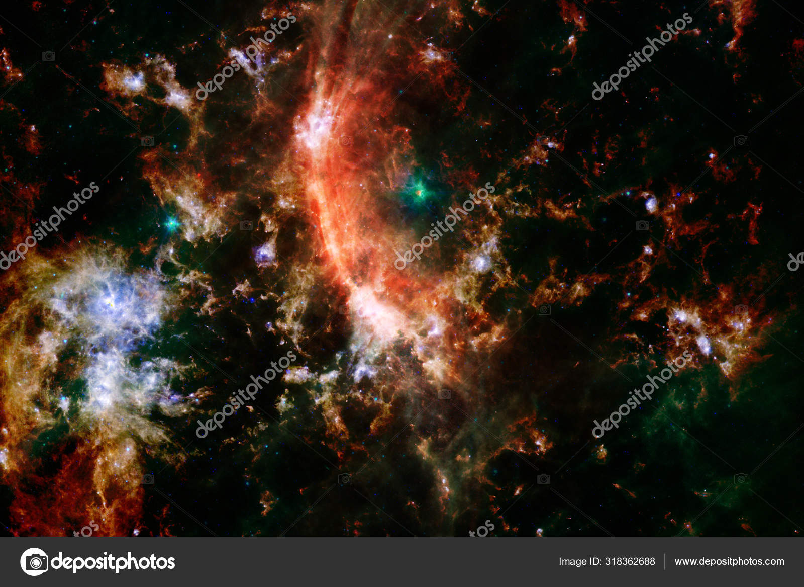 Beauty of deep space. Elements of this image furnished by NASA — Stock ...