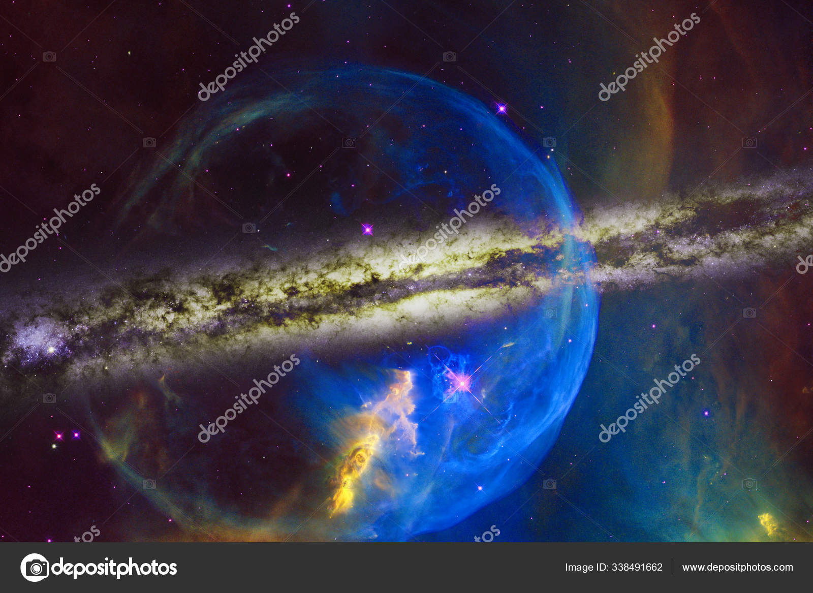 Incredibly beautiful galaxy in outer space. — Stock Photo © Outer_Space ...