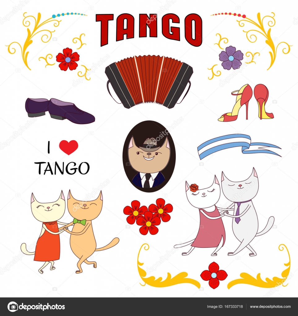 Argentine tango poster Stock Vector by ©Maria_Skrigan 167333718