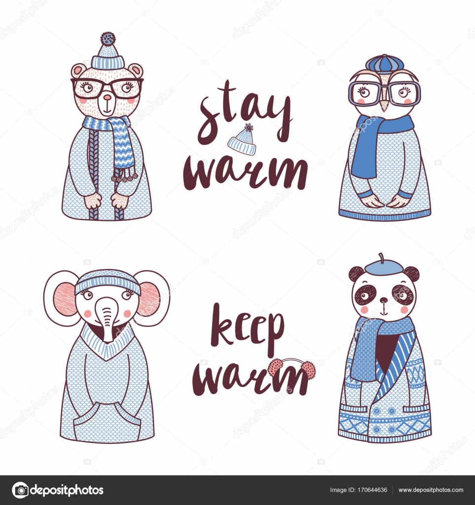 Cute Animals In Sweaters