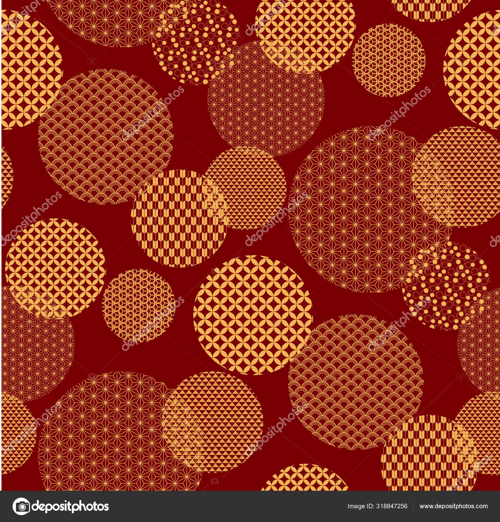 Chinese Geometric Patterns Vector