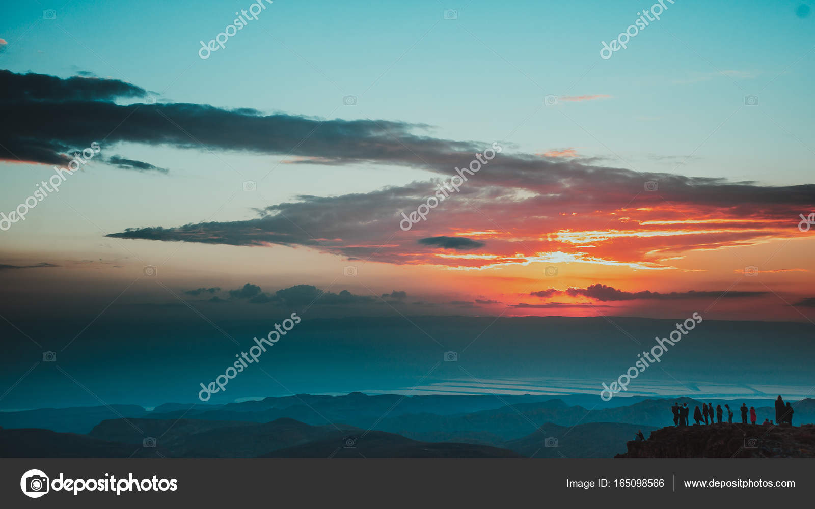 Amazing Landscape Dramatic Sunset Travel Nature — Stock Photo © dartuln ...