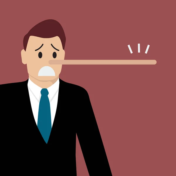 Mentir mentira imágenes de stock de arte vectorial | Depositphotos