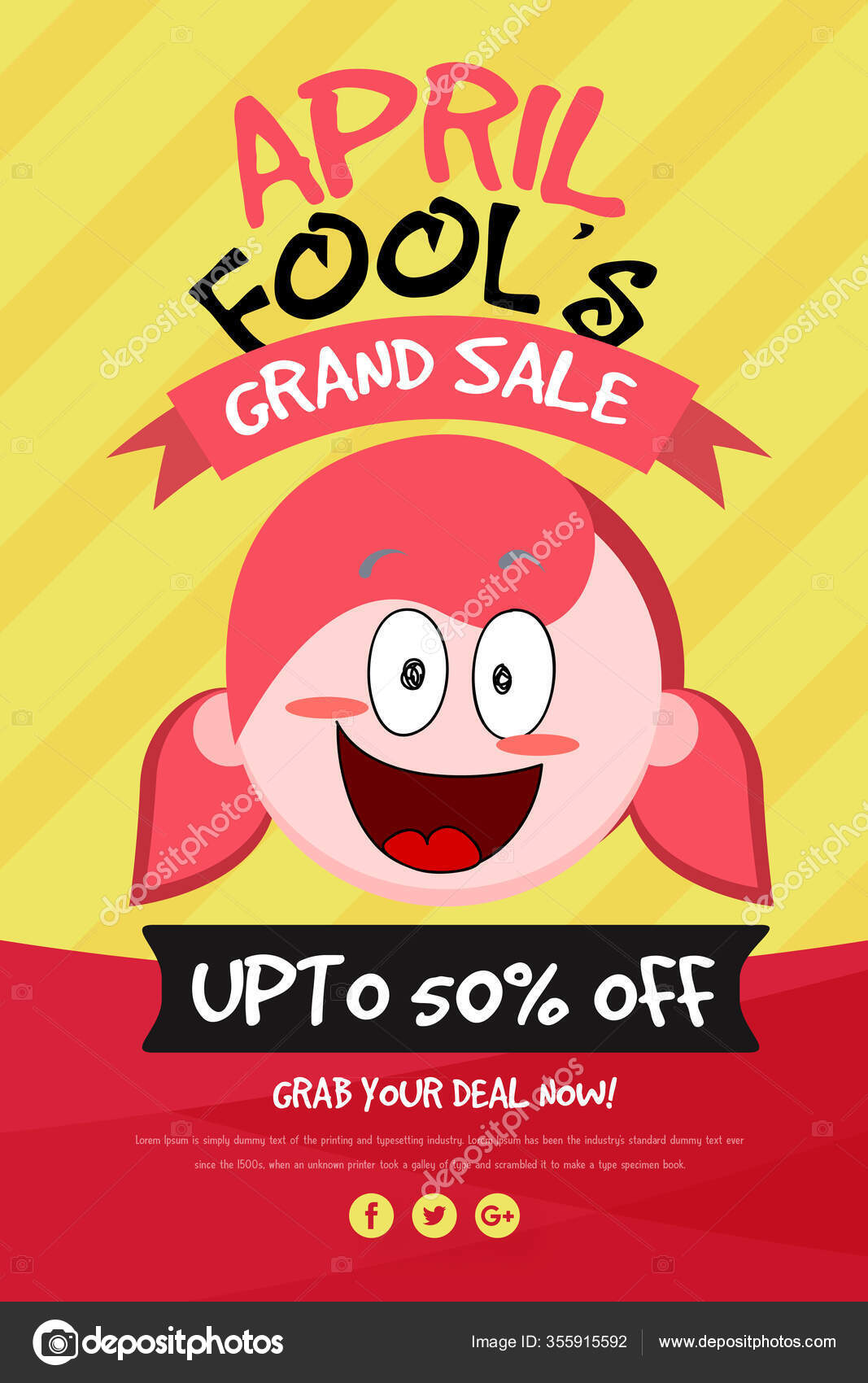 Fool's Label Jokes Humorous Comedian Banner Card Fools Background ...