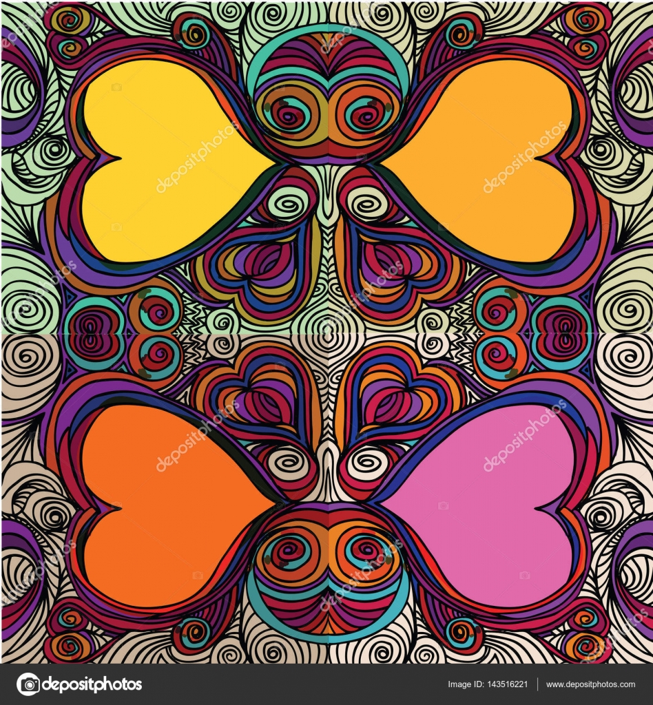 Ornate heart sketch Stock Vector by ©aroas 143516221