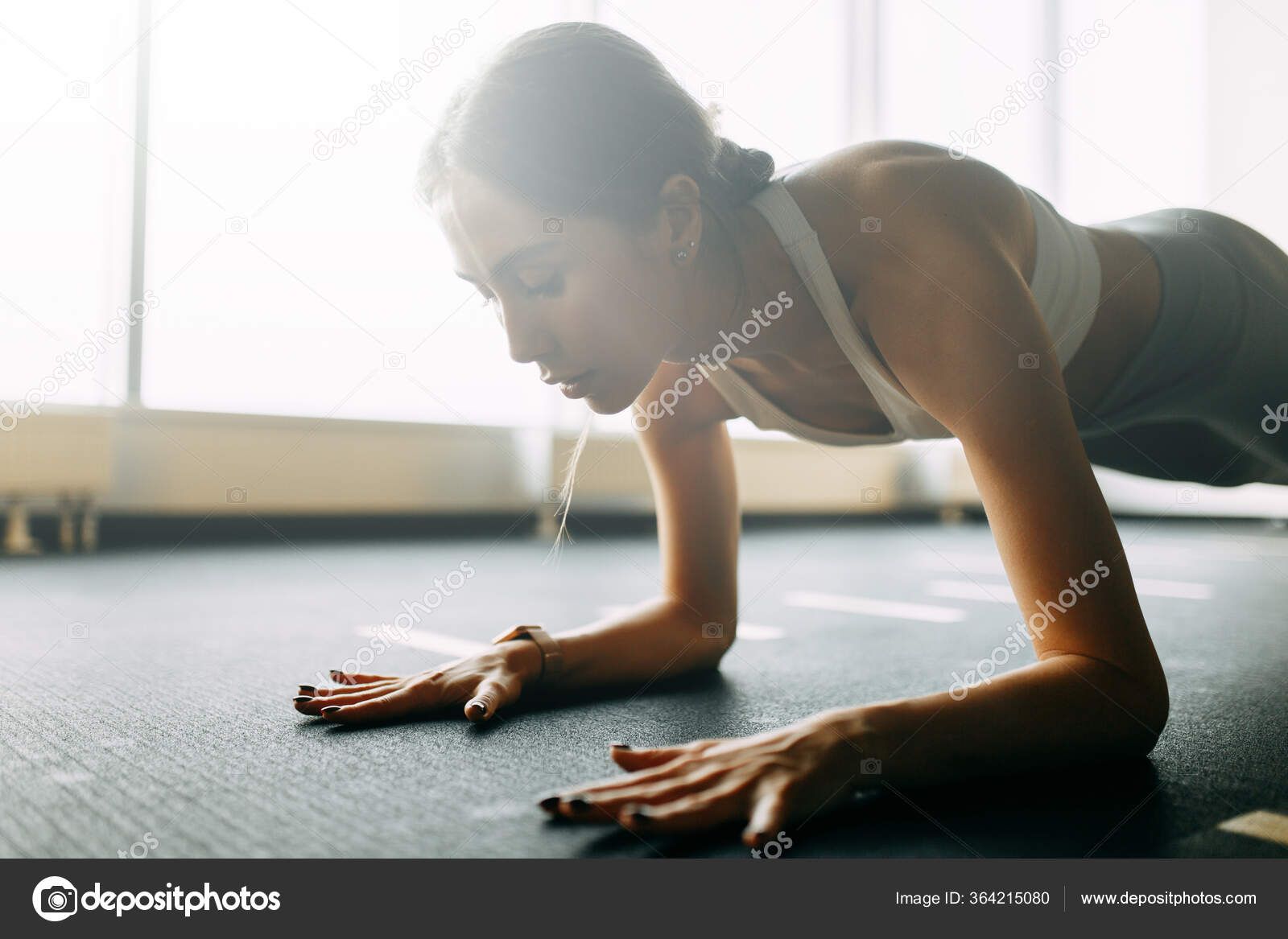 Flexibility Exercises Black Background Stretching Dark Room Rug ...