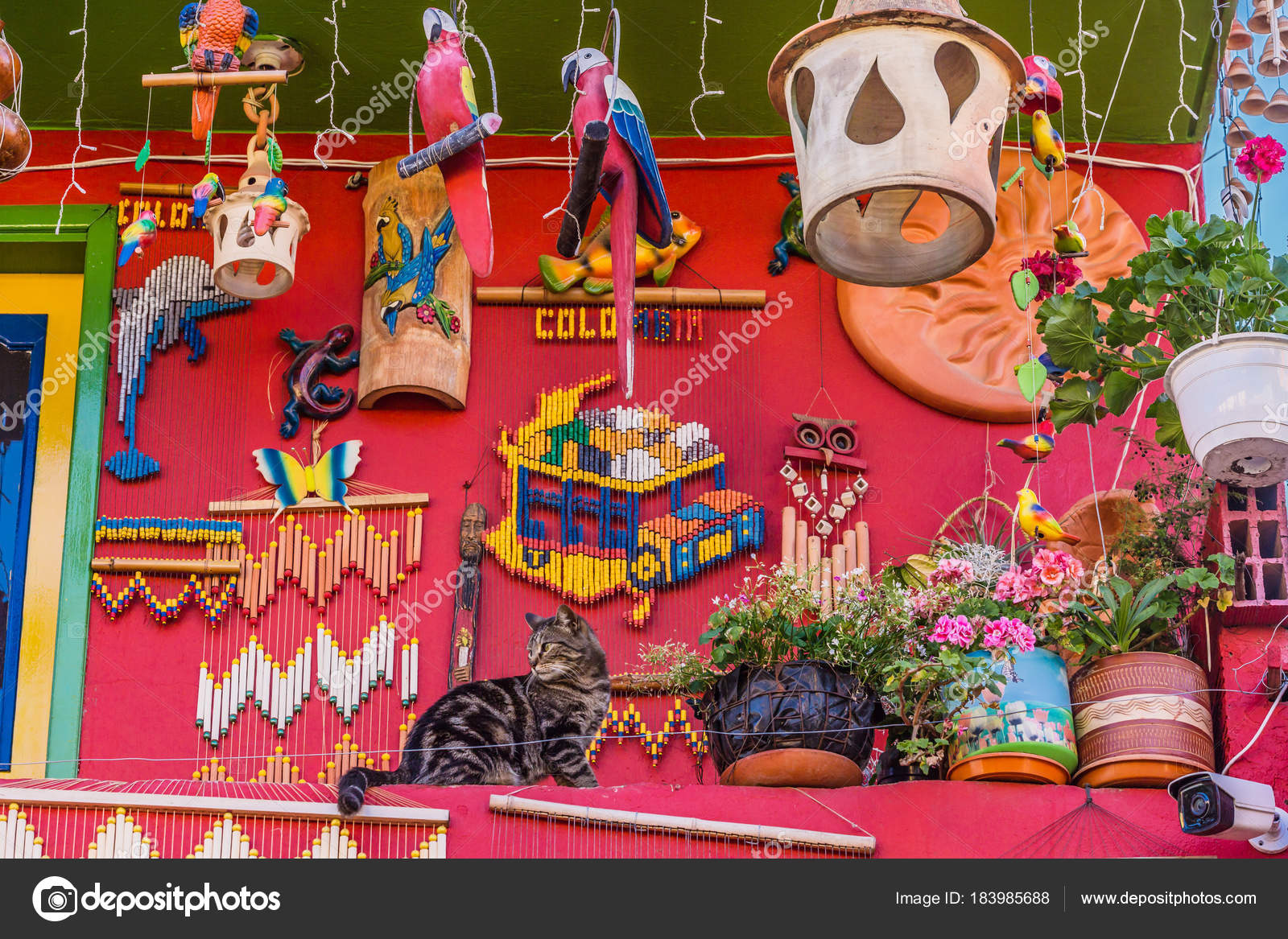 Raquira Boyaca Colombia — Stock Photo © STYLEPICS #183985688 Raquira Boyaca Colombia — Stock Photo © STYLEPICS #183985688