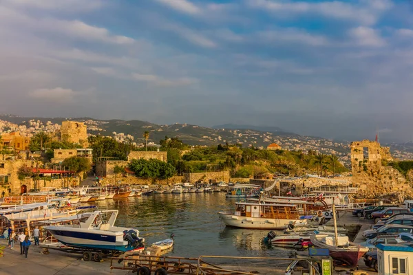 Byblos Jbeil Ancient old harbour port Lebanon — Stock Photo © STYLEPICS ...