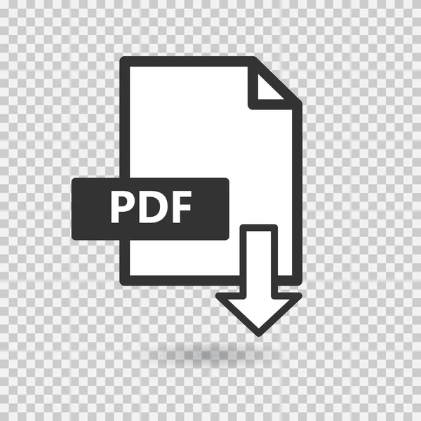 Pdf Icon Vector