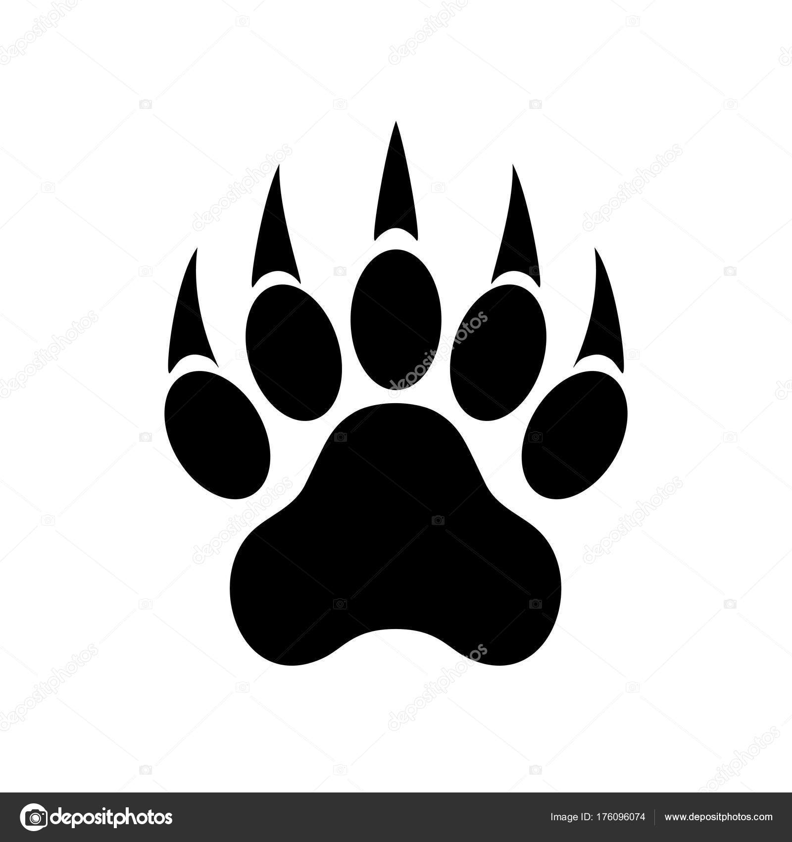 Tiger Paw Prints Clip Art