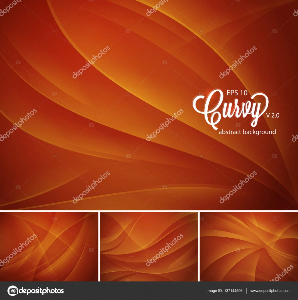 Curvy abstract background Stock Vector Image by ©dewanara #137144596
