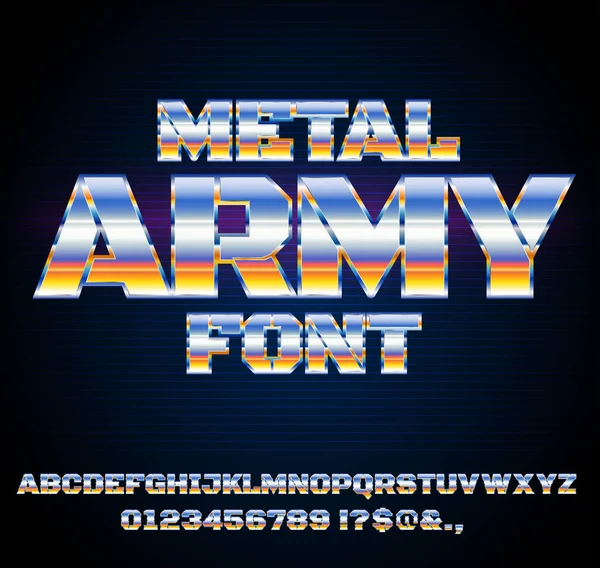 Retro Future Font Stock Vector Image by ©iunewind #138226868