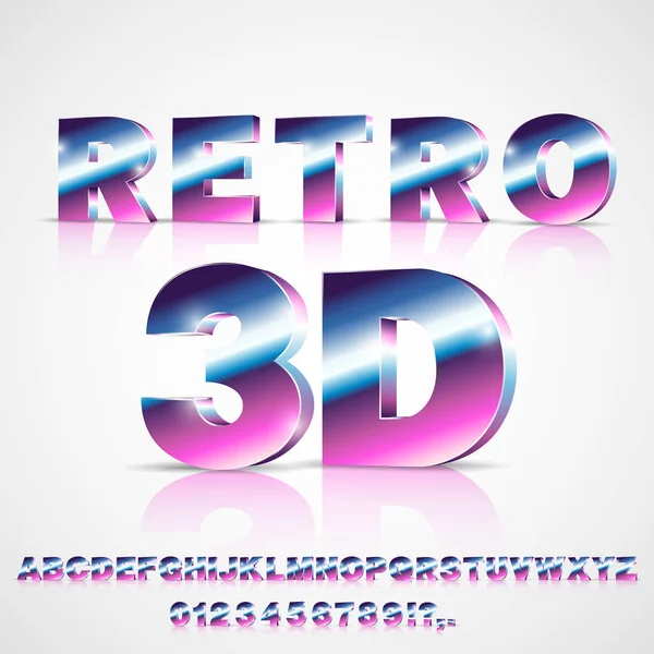 Sci-Fi retro font Stock Vector Image by ©iunewind #137476544