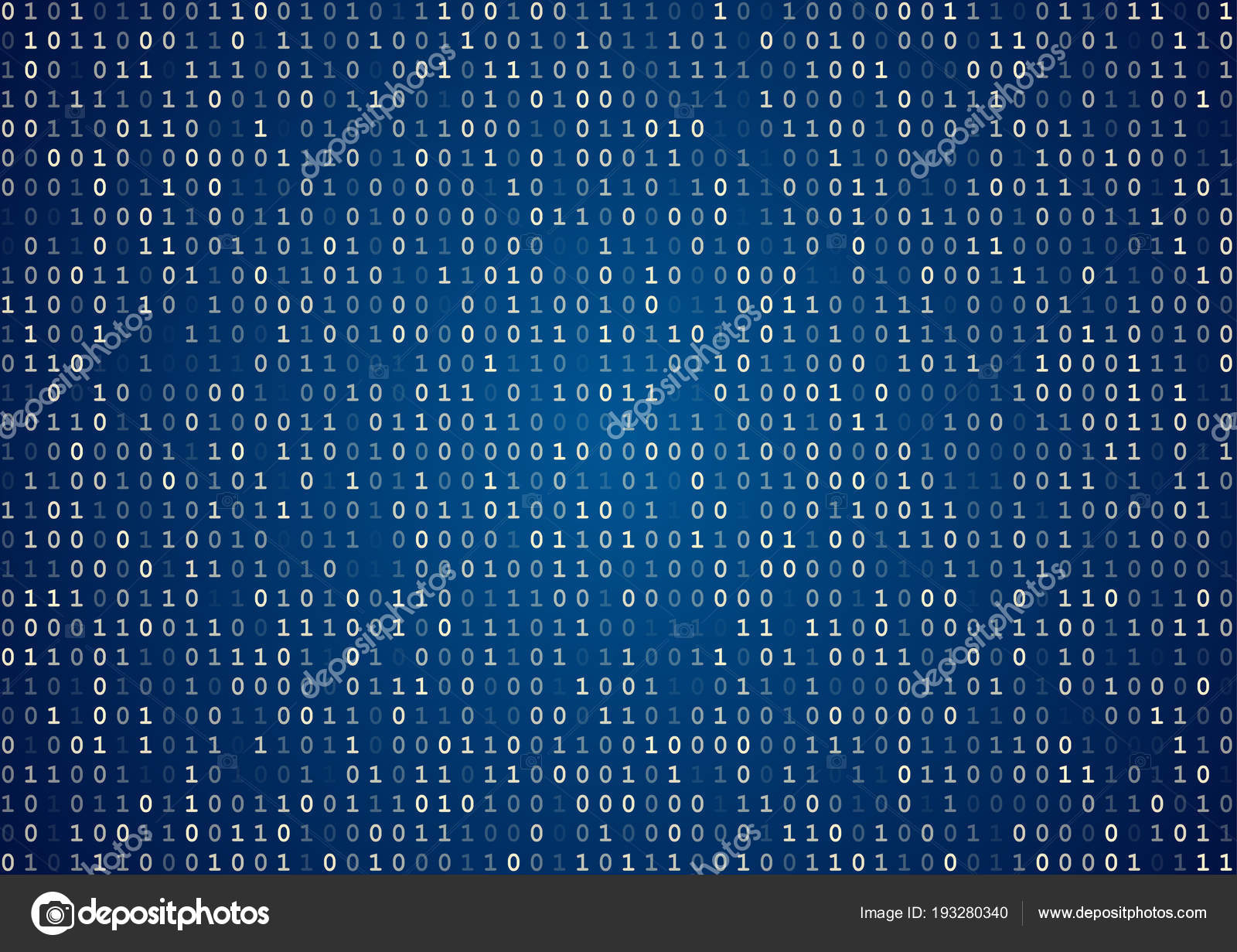Blue binary code Stock Vector Image by ©iunewind #193280340