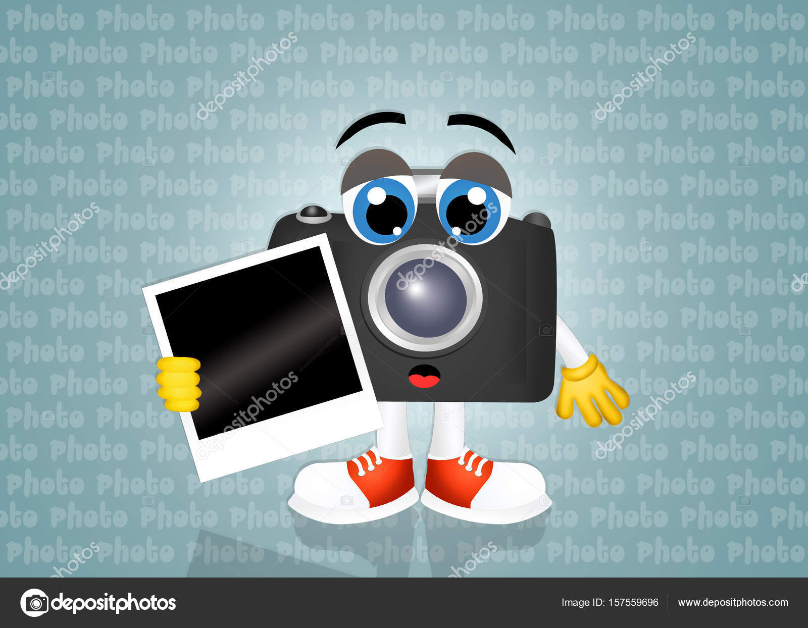 Funny camera cartoon Stock Illustration by ©adrenalina #157559696