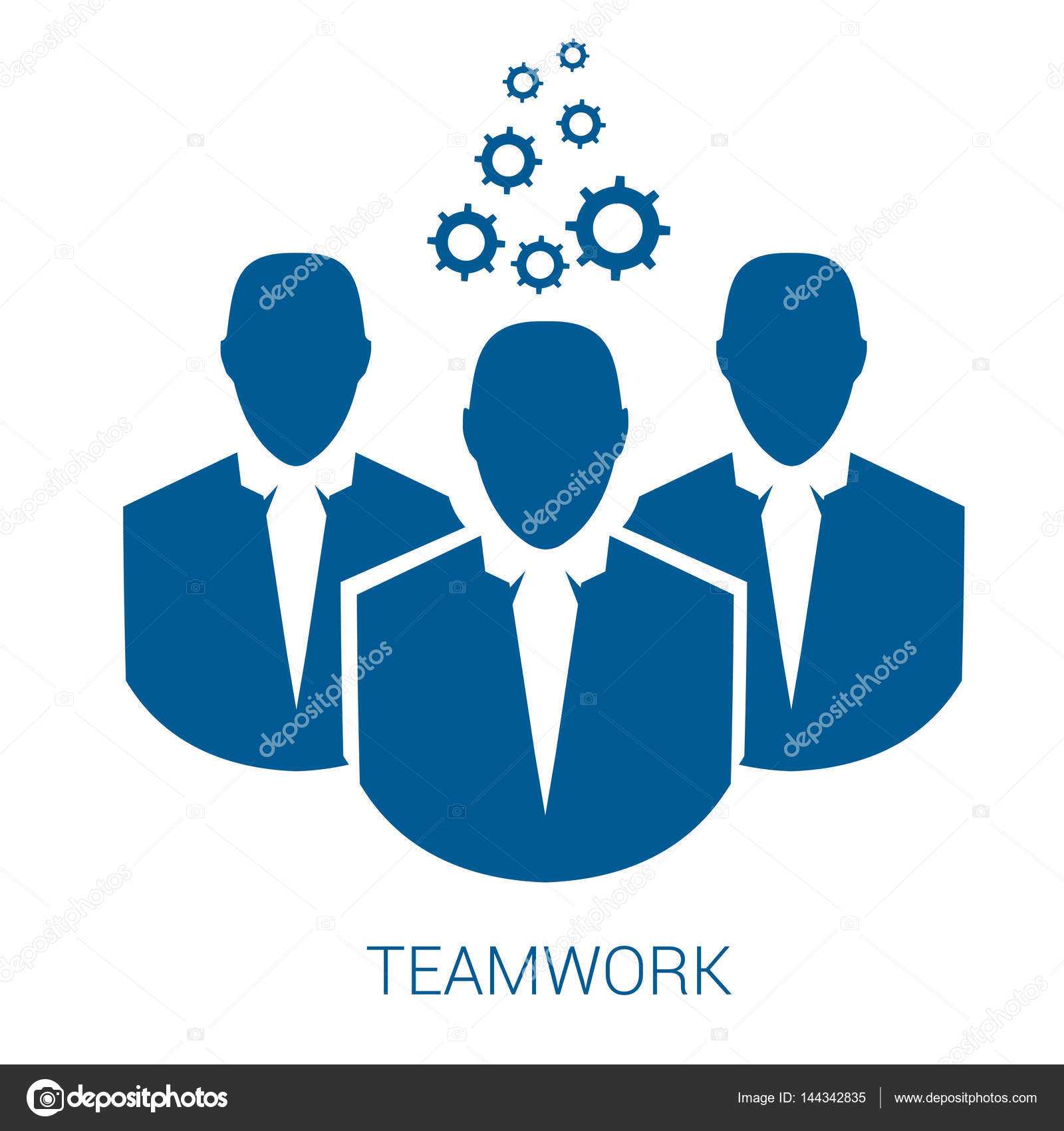 Teamwork vector blue flat icon Stock Vector by ©assistant 144342835 Teamwork vector blue flat icon Stock Vector by ©assistant 144342835
