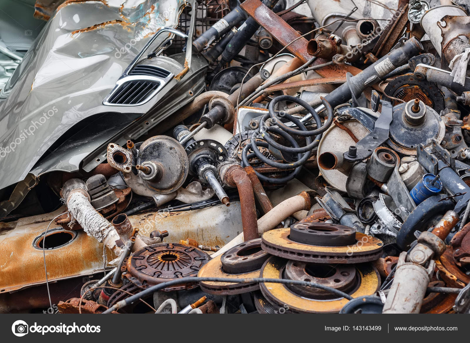 Rusty Metal Parts