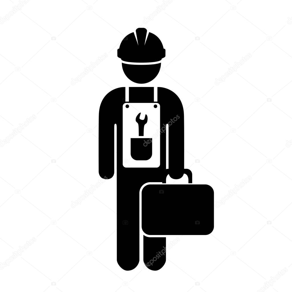 Work man icon Stock Vector Image by ©Arcady #129253130