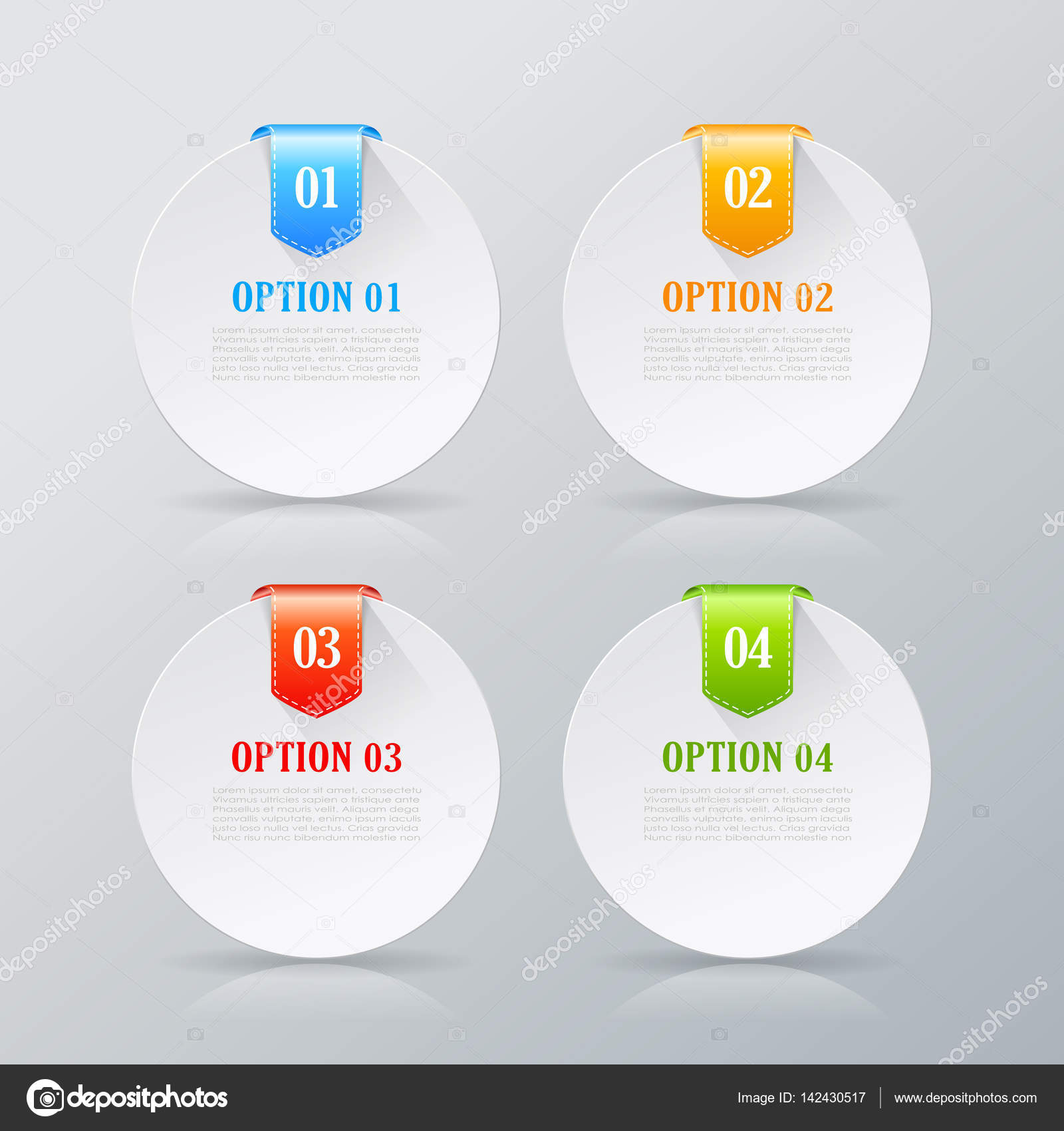 Comparison price plan option card Stock Vector Image by ©Arcady #142430517