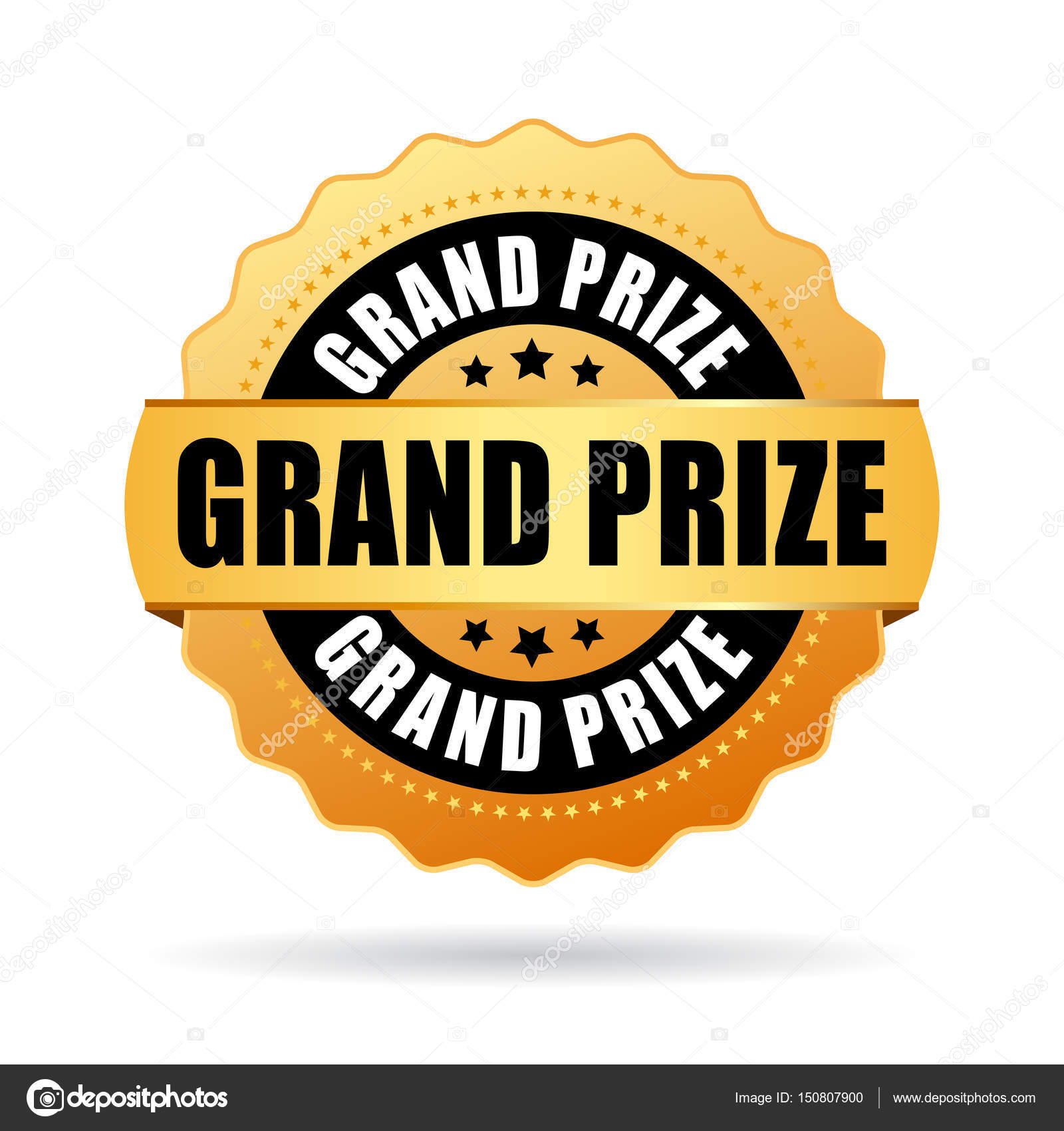Grand prize gold icon Stock Vector Image by ©Arcady #150807900