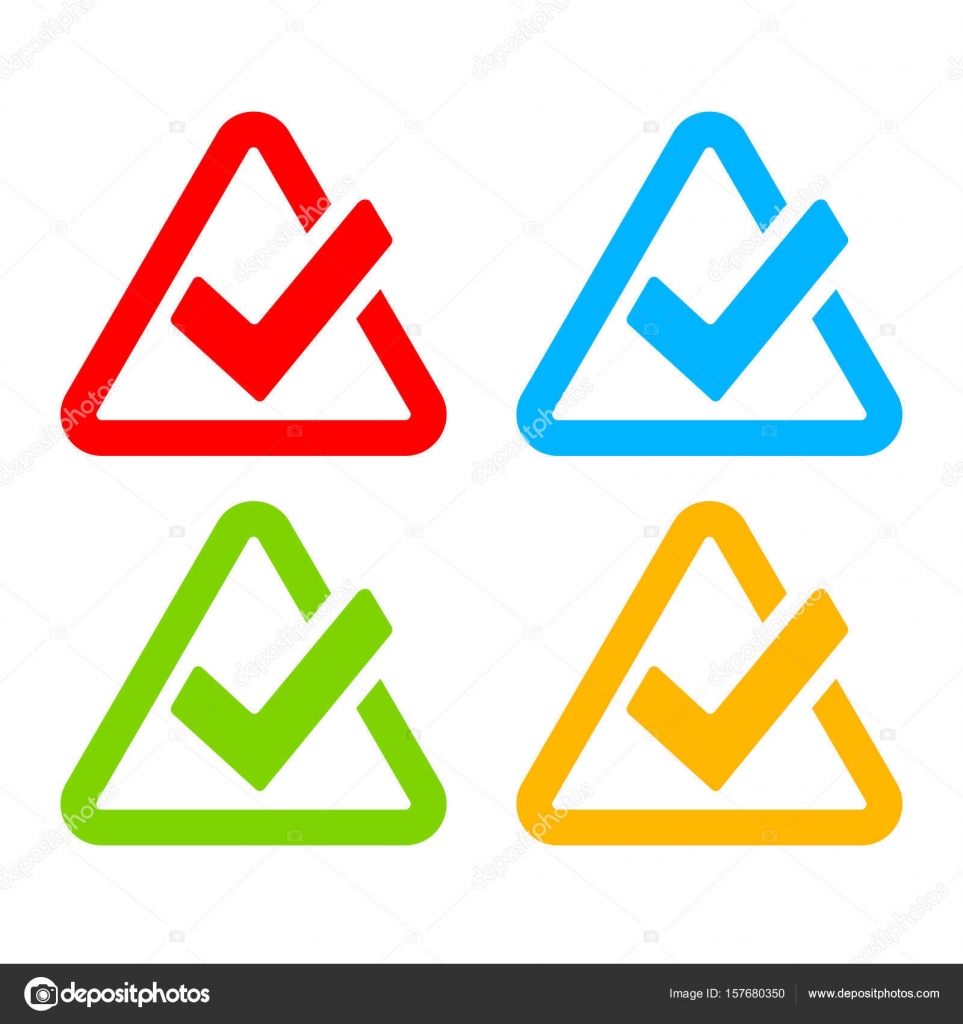 Checkmark tick symbol Stock Vector by ©Arcady 157680350