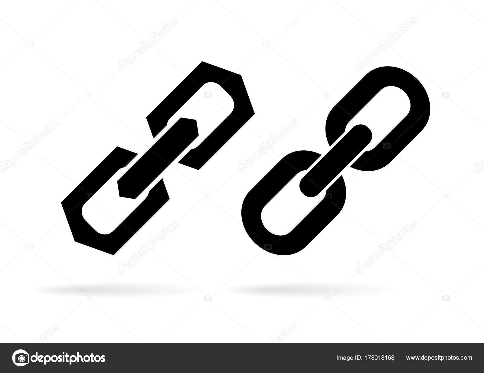Enlace de cadena Vector Icono vector, gráfico vectorial © Arcady imagen ...