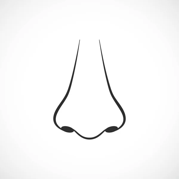 Nose outline vector icon ⬇ Vector Image by © Arcady | Vector Stock ...