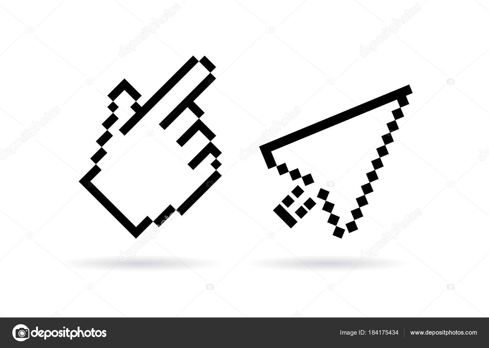 Hand arrow cursor vector icon Stock Vector Image by ©Arcady #184175434