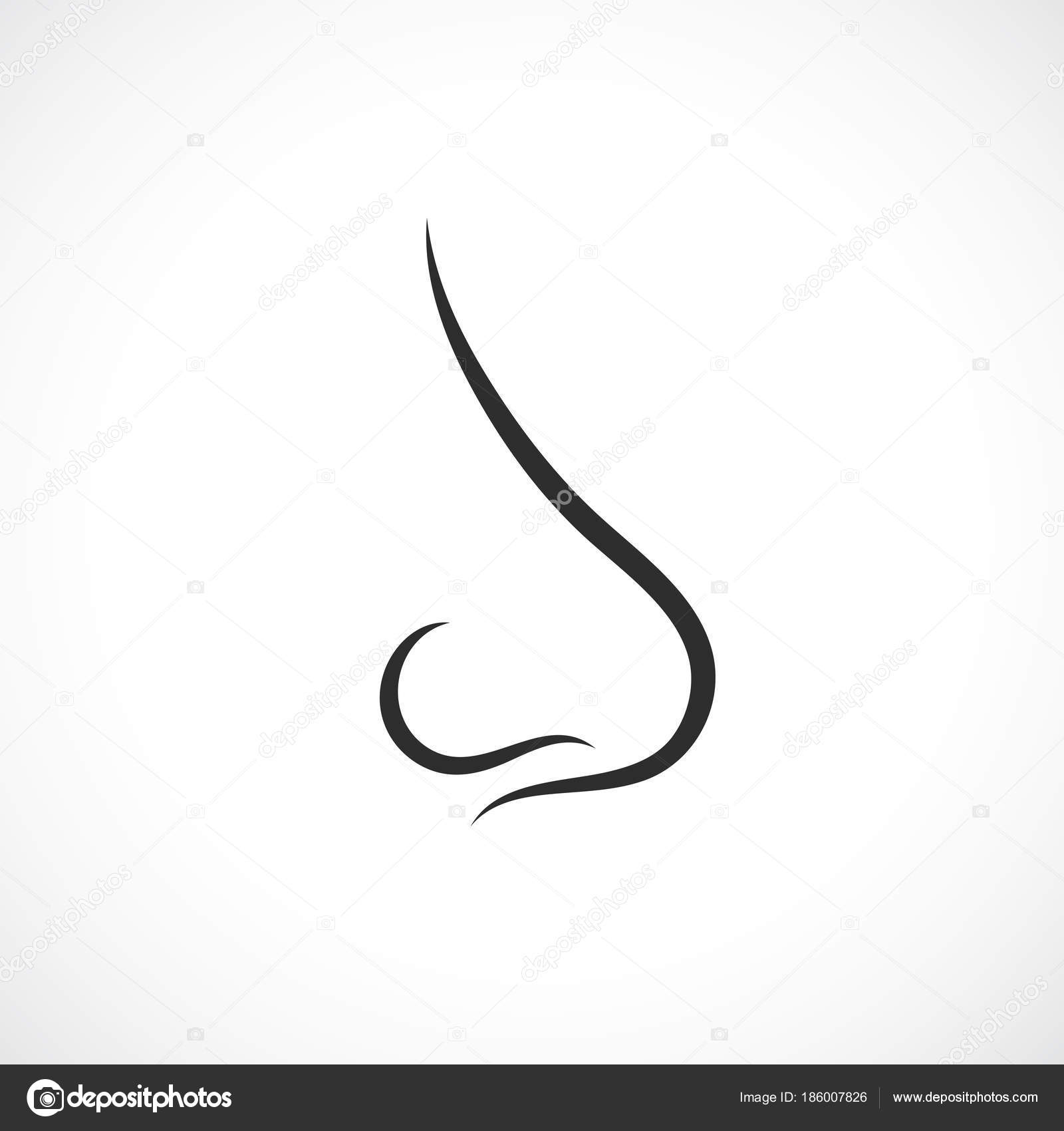 Nose line vector icon Stock Vector Image by ©Arcady #186007826