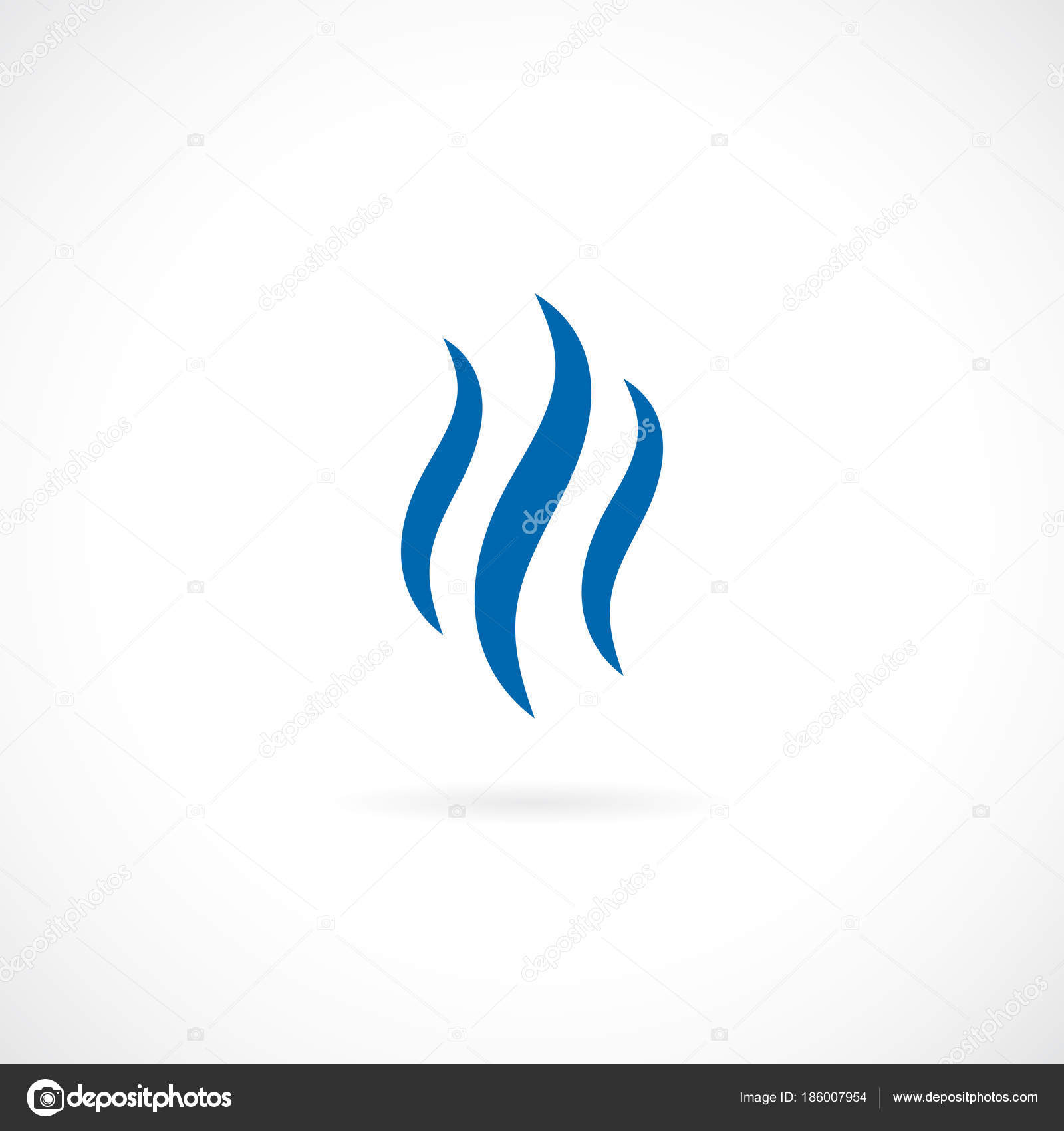 Smoke steam vector icon Stock Vector Image by ©Arcady #186007954