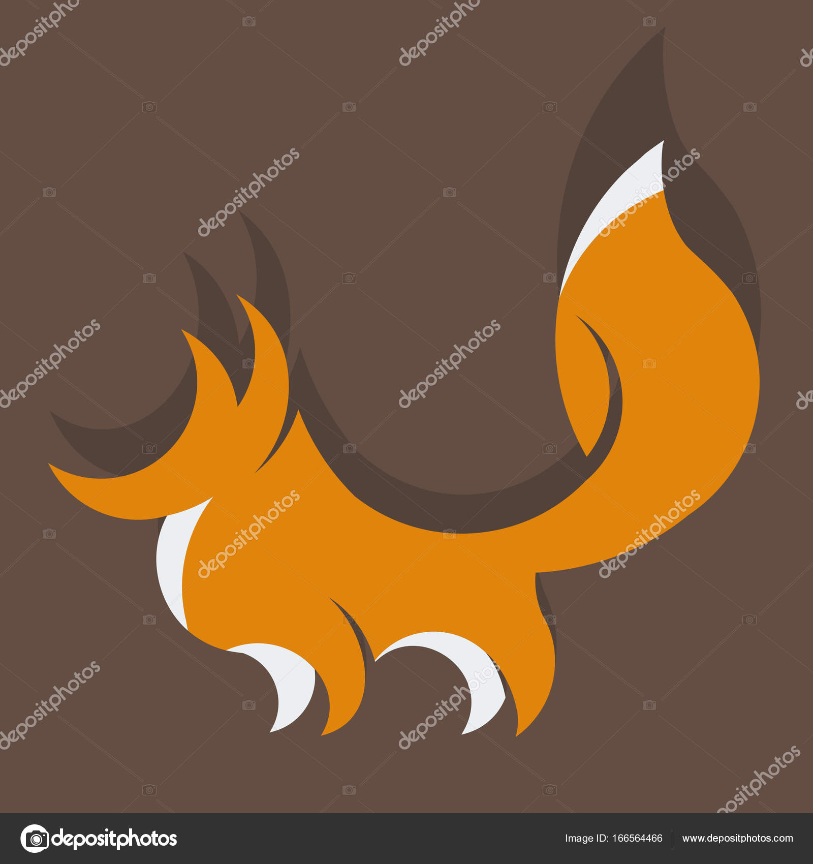 Fox vector, detailed illustration Stock Vector by ©Annartlab 166564466