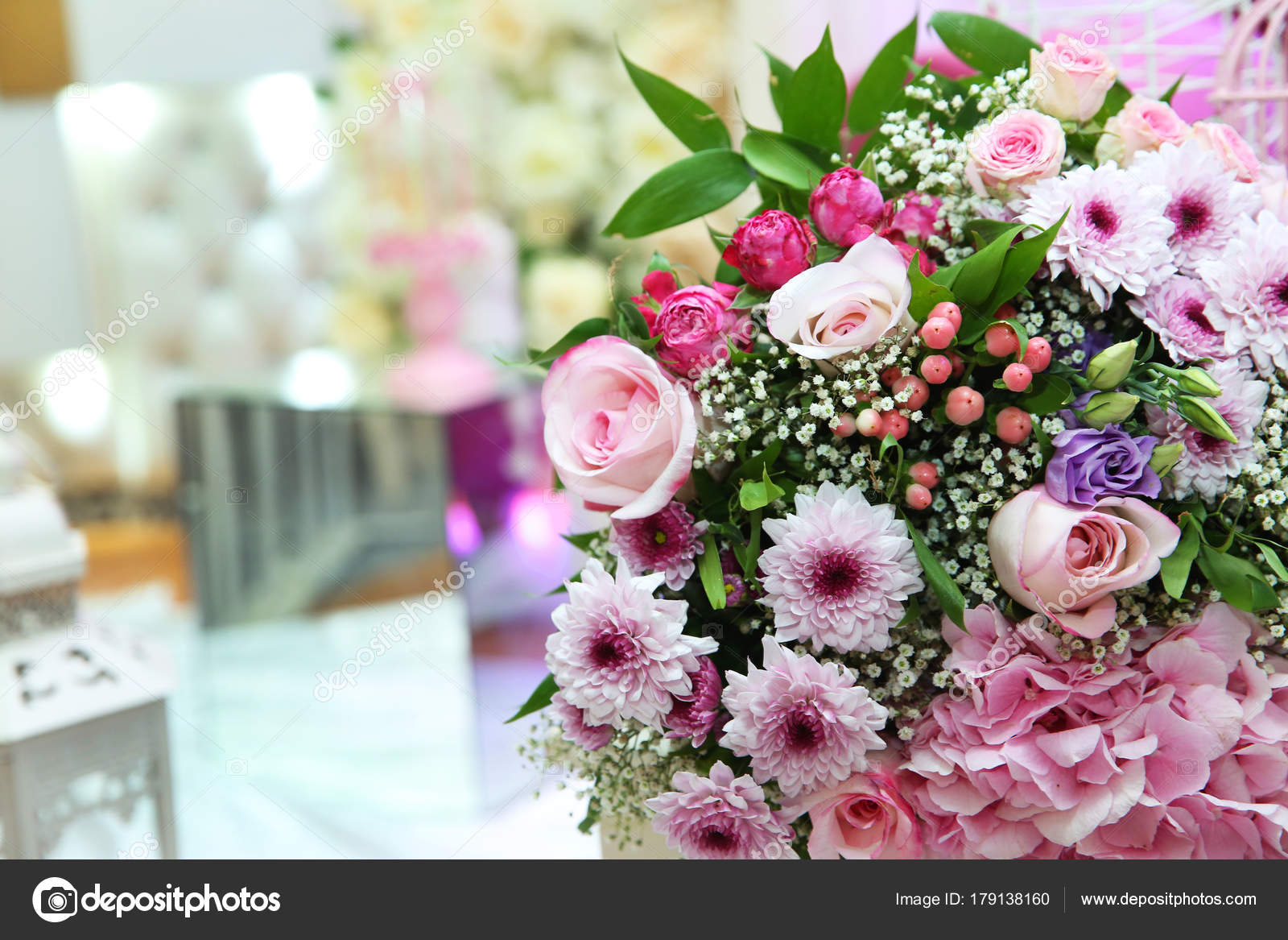 Multi Colored Flower Arrangements