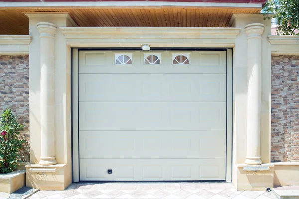 Automatic Electric Roll-up Gate Or Push-up Door In The Modern Building ...