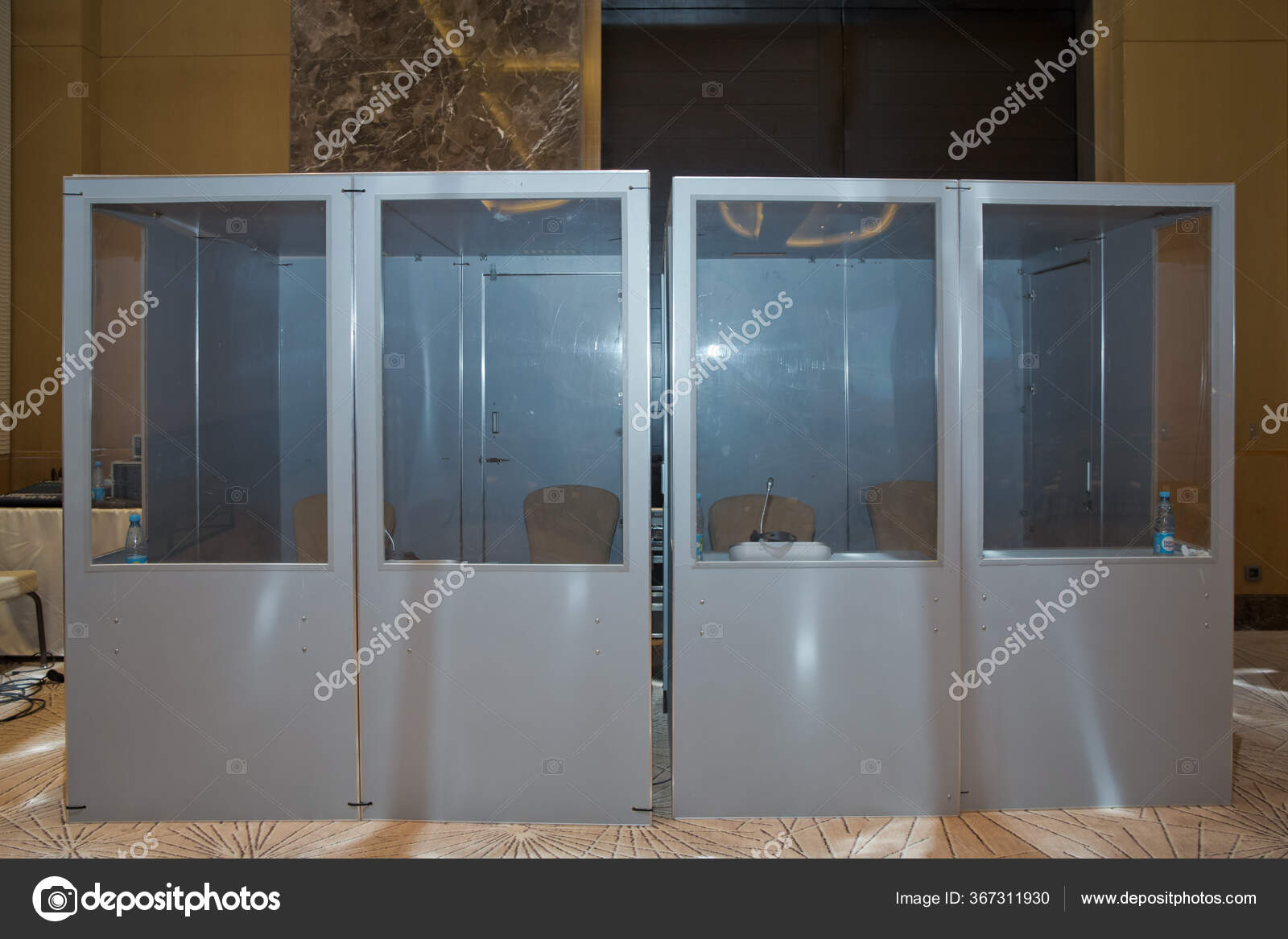 Translators Cubicle Interpreting Microphone Switchboard Simultaneous ...