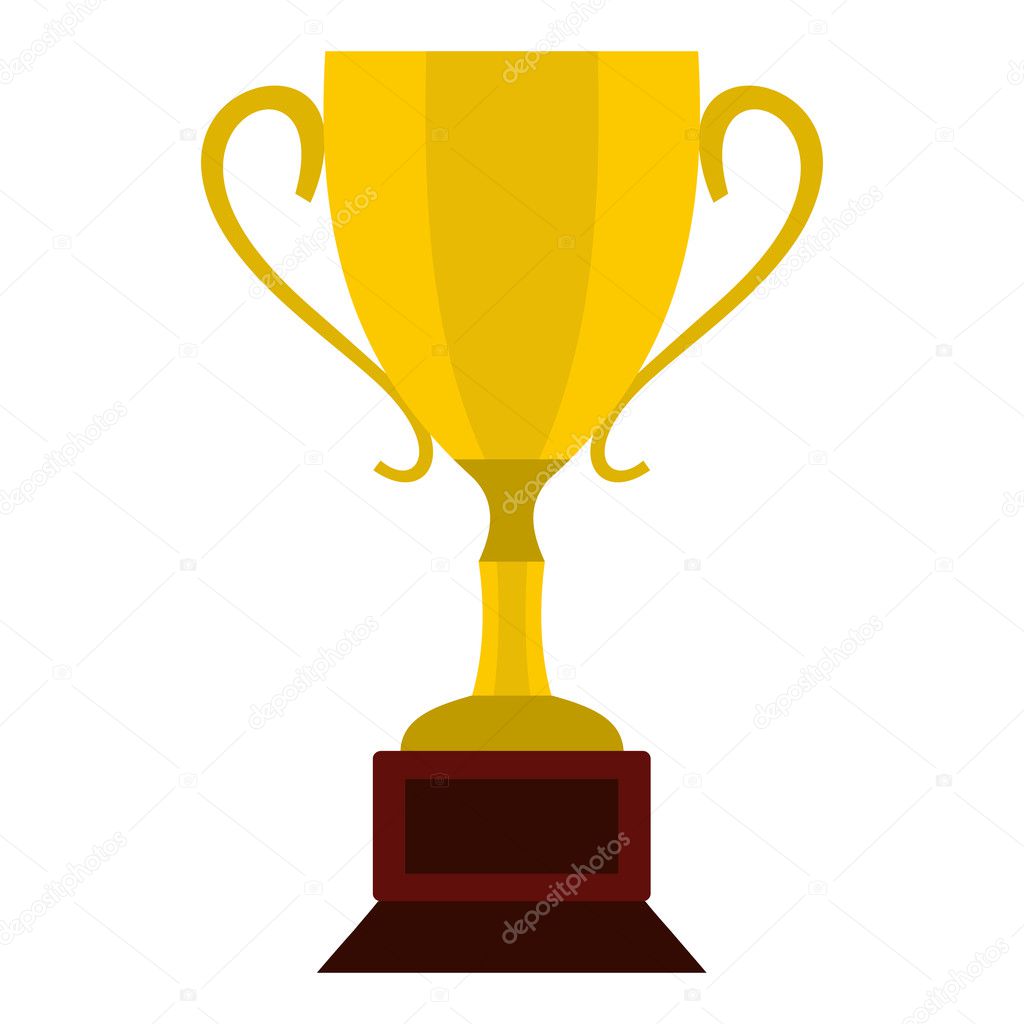 Gold cup icon, flat style — Stock Vector © ylivdesign #125136020 Gold cup icon, flat style — Stock Vector © ylivdesign #125136020